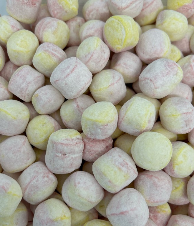 Rhubarb and Custard Chewy Bon Bons - Sweet Indulgence
